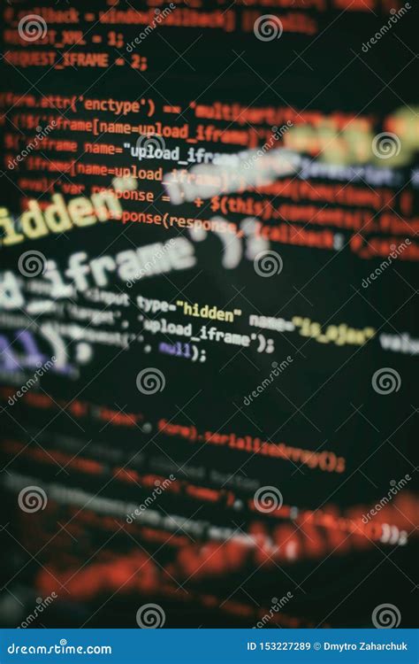 Software De Tijd Van Het Programmeringswerk Codetekst Volledig Door Mij