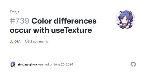 Color Differences Occur With Usetexture Tresjs Discussion Github
