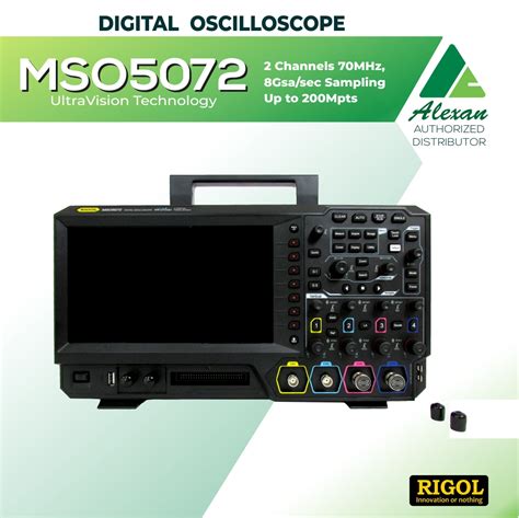 Rigol MSO5072 Digital Oscilloscope 2 Channels 70MHz, 8Gsa/sec Sampling ...