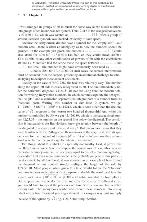 The Pythagorean Theorem Princeton University Press