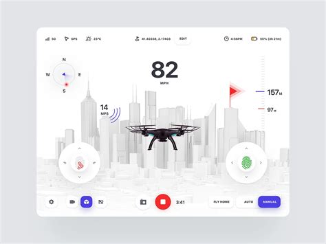 Drone Dashboard Designs Themes Templates And Downloadable Graphic Elements On Dribbble