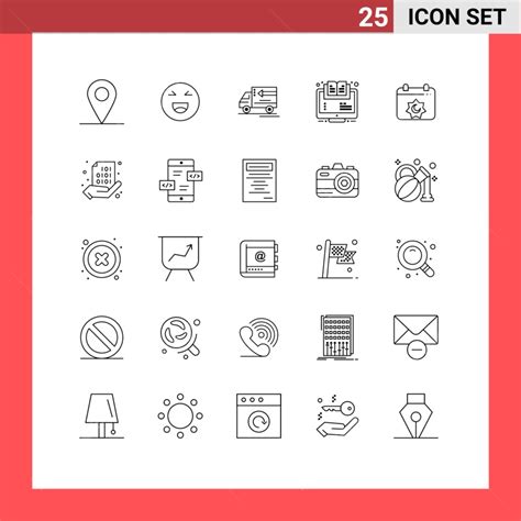 25 Thematic Vector Lines And Editable Symbols Of Feast Islamic Smile Vector Png And Vector