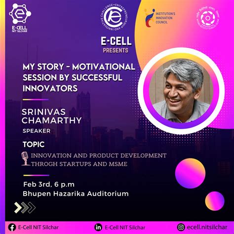 Ecell Nit Silchar On Linkedin Ecellnits Eic