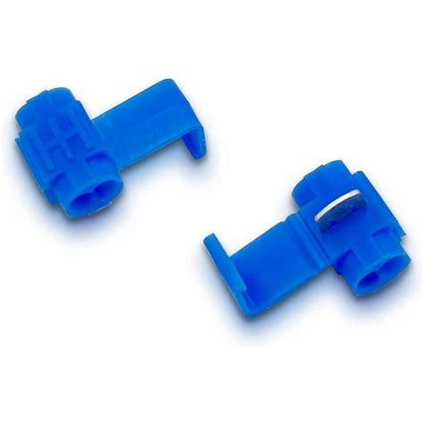 Terminal De Conector Rápido De Cable De Bloqueo Escocés De 100 Piezas