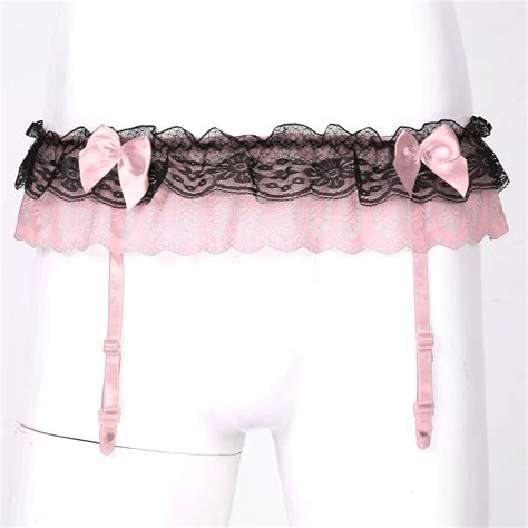 Sissy Olga Lace Garter Belt Sissy Lux