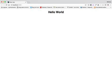 Blog Do Matheus Castiglioni Criando Minha Primeira App Com React