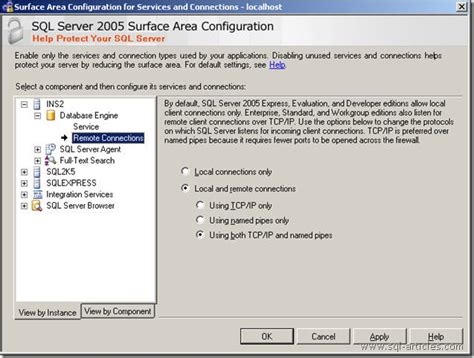 Enable Disable Remote Connections Via DOS Or T SQL SQL Articles