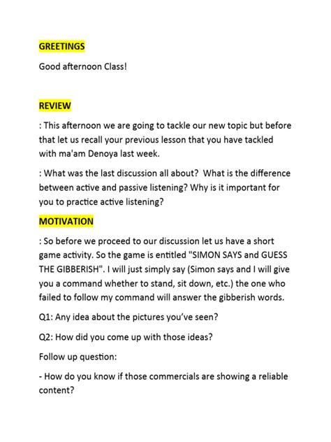 Gr9 Class Script Pdf Fallacy Reason