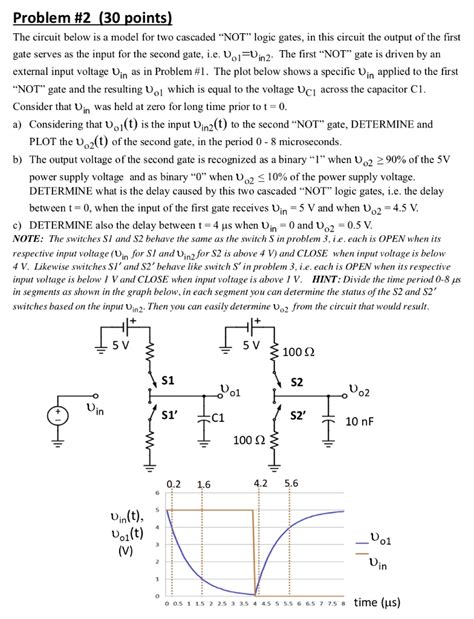 solved problem 2 30 points the circuit below is a model for two