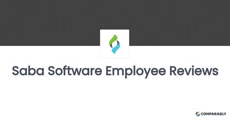 Saba Software Employee Reviews Comparably