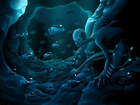 Deep Sea Mermaid Lunar Exile Arts
