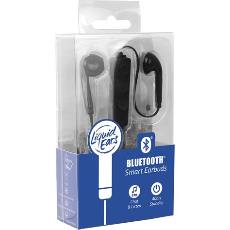 Liquid Ears Bluetooth Earbud Black Big W