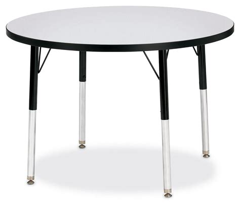 Berries® Round Activity Table 36 Diameter A Height Freckled Gray