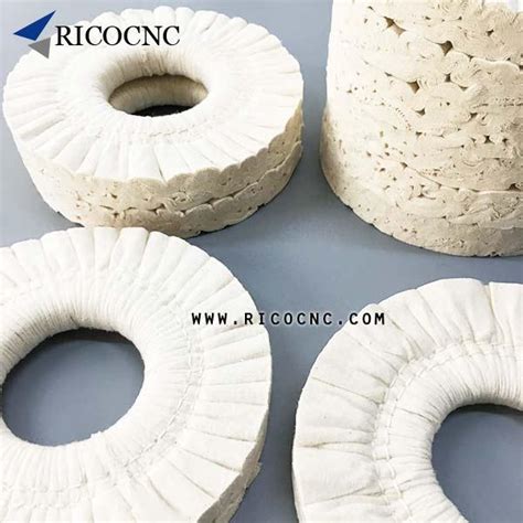 Edgebander Machine Replacement Parts Buffing Polishing Cloth Wheel