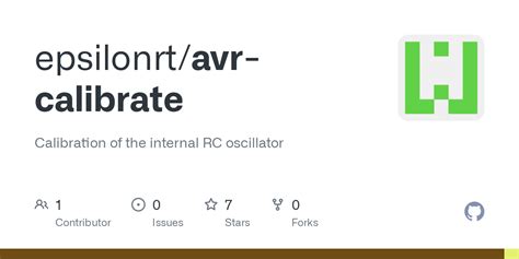 GitHub Epsilonrt Avr Calibrate Calibration Of The Internal RC Oscillator