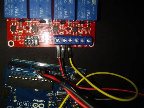 4 relay module high low level trigger programming arduino forum