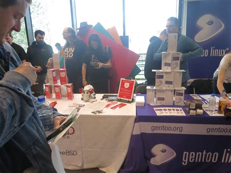 Gentoo At FOSDEM 2018 Sumptuous Capital Blog
