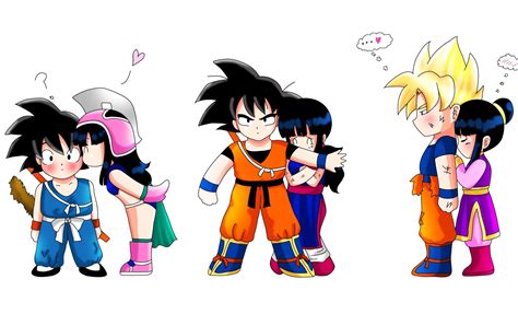 Pinterest Goku E Chichi Melhores Casais De Anime Tatuagens De Anime