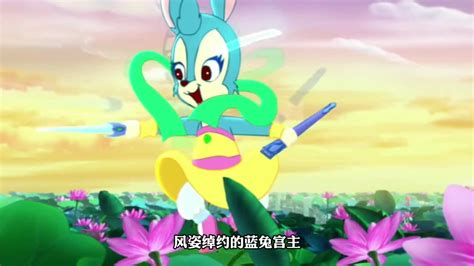 00童年动画片蓝兔00后童年动画片大山谷图库