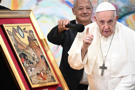 Gmg 2023 Papa Francesco Inaugura Il Murale Più Grande Del Mondo A