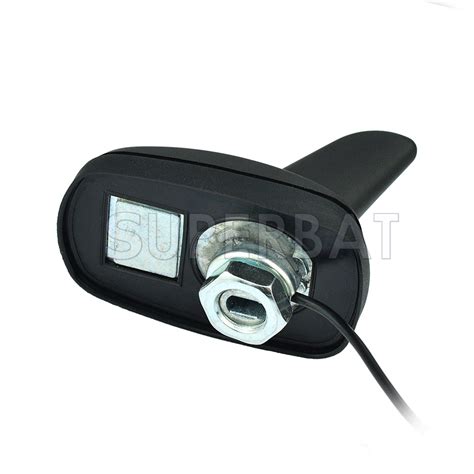Trucks Car RV Satellite Radio Antenna Shark Fin Antenna Fakra Curry K Female And Fakra H