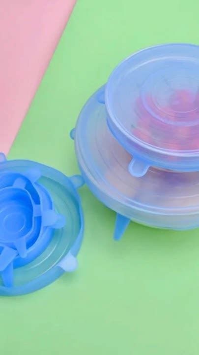 💫სილიკონის თავსახურები ყველა ზომის კონტეინერისთვის Youtube