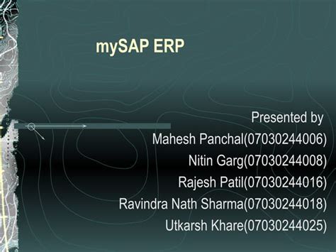 Sap Modules Overview Pdf