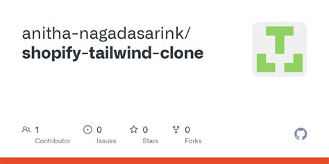 Github Anitha Nagadasarink Shopify Tailwind Clone