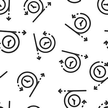 Flatstyle Agile Icon On White Background With Arrow Cycle Concept Vector Agile Clock Test PNG