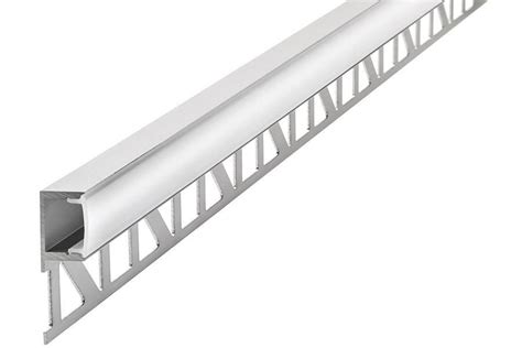 Integral Led 2m Plaster In Aluminium Profile For Strips Frosted