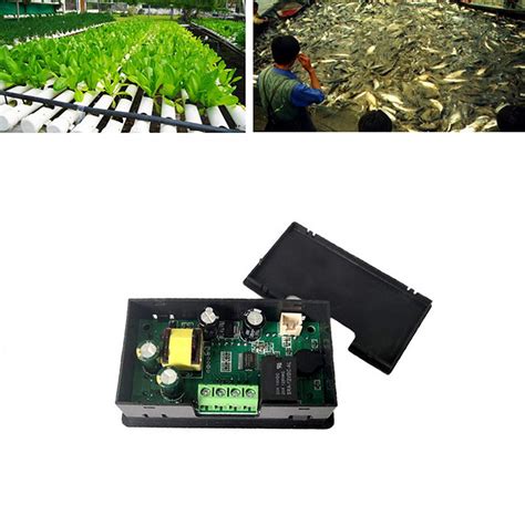 W H LED Microcomputer Digital Display Temperature Controller Adjustable Thermostat