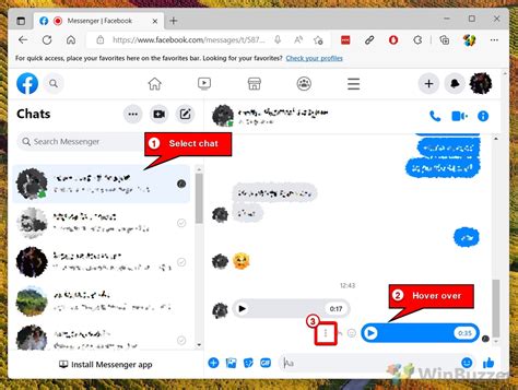Facebook Chat Messages