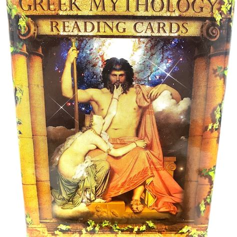 Greek Mythology Reading Cards Etsy