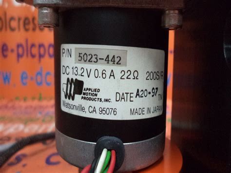 Applied Motion Products Pn 5023 442 Plc Dcs Servo Control Motor