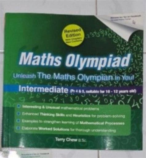 Maths Olympiad Book Hobbies And Toys Books And Magazines Assessment