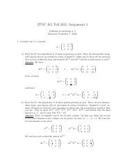 Assignment Solution Pdf Cpsc Fall Assignment Solution
