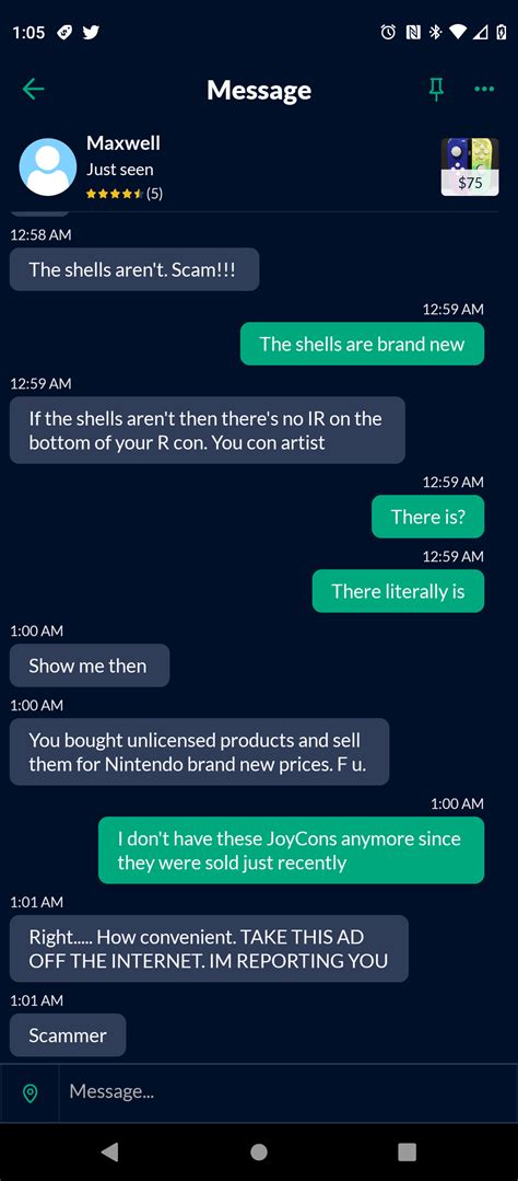 First Time Ever Being Harassed On This Platform Rofferup