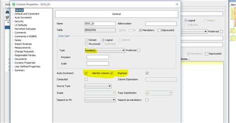 O Apex Defining C IDENTITY Columns In Oracle SQL Developer Data Modeler