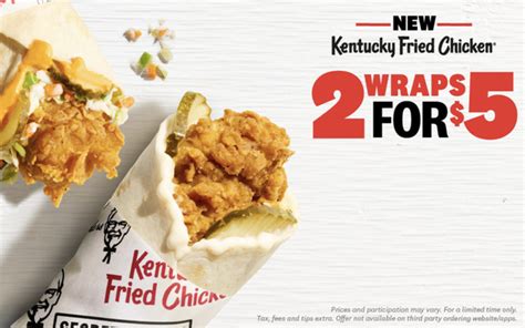 Kfc Goes National With Wraps 02062023