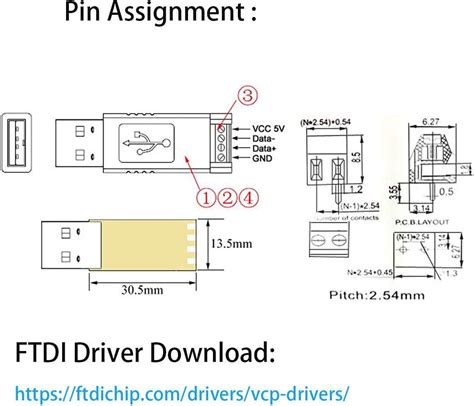 Usangreen Rs485 To Usb Converter Adapter With Ftdi Chip For Smart Meter Black Shell Ekm Blink
