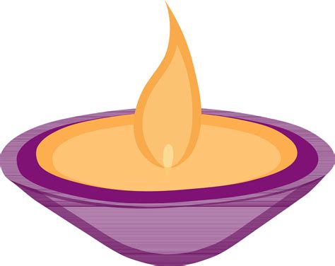 Vector Sign Or Symbol Of Earthen Oil Lamp 24332111 Vector Art At Vecteezy