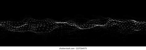 3d Digital Wave Technology Wave Flow Stock Illustration 2133323049