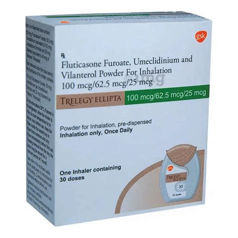 Trelegy Ellipta Inhaler At ₹ 2700 Box Asthma Inhaler In Nagpur Id