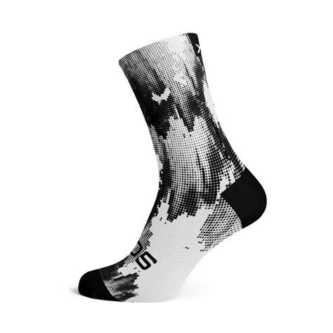Sox Footwear White Gravel Premium Sock Ballistic Bike Trading