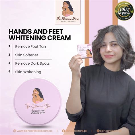Hand And Feet Whitening Cream Skincarestorepk