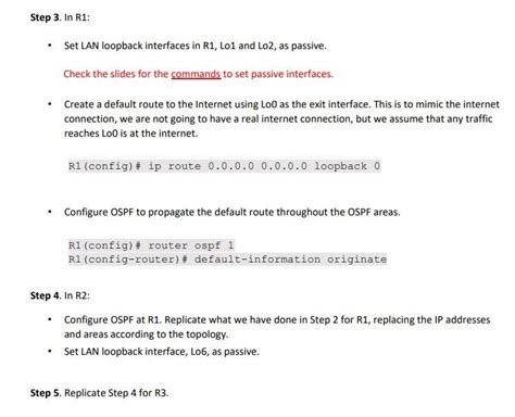 Solved In This Lab You Will Setup The Multi Area Ospf