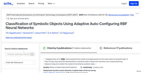 Classification Of Symbolic Objects Using Adaptive Auto Configuring Rbf