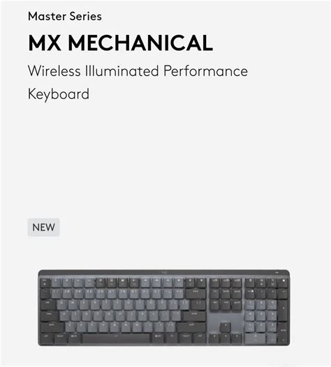 Logitech Mx Keys Mechanical Size Regular At Piece In Pune