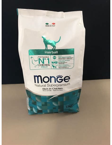 MONGE HAIRBALL 1,5 KG