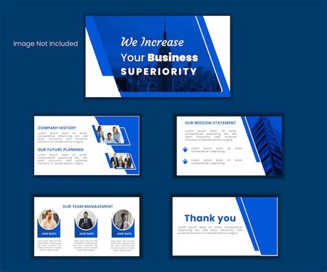 Premium Vector Presentation Design Template